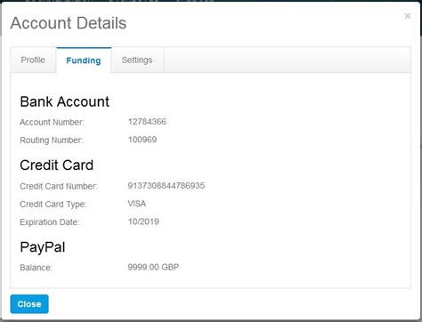 Paypal Sandbox Test Accounts