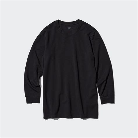 Heattech Cotton Crew Neck Long Sleeve T Shirt Extra Warm Uniqlo Us