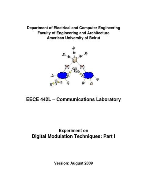 Digital Modulation I August09 Pdf Modulation Telecommunications