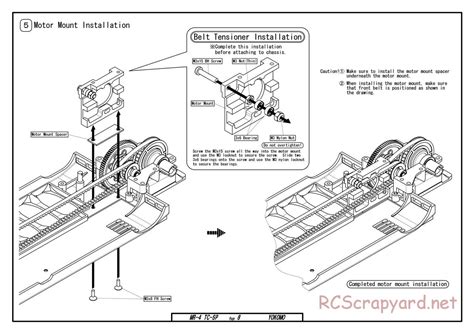 Yokomo MR TC Special Instruction Manual MRTC SP RCScrapyard Radio Controlled Model