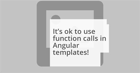 Angular Jobs On Linkedin Its Ok To Use Function Calls In Angular