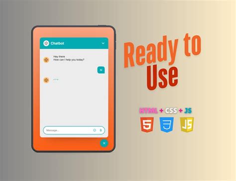 Ai Chatbot Using Html Css And Javascript Responsive And Customizable