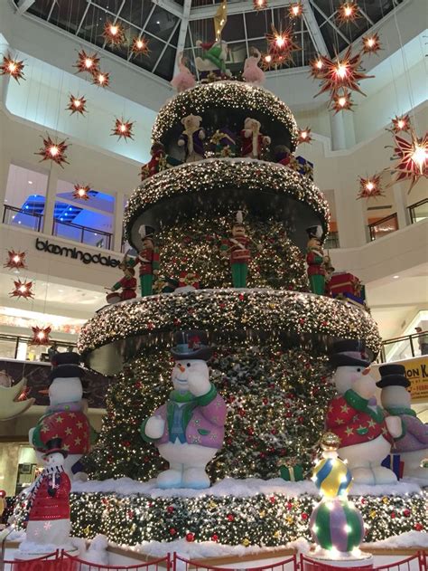 Time To Start Your Holiday Shopping The Christmas Tree Is Up At The