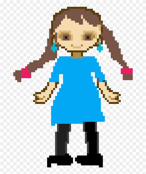 Download Sexy Grid Aphmau Pixel Art Clipart 3344592 Pinclipart