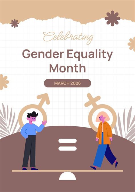 Gender Equality Posters Free Gender Equality Poster Maker Create