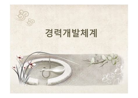 경력개발체계의 개념