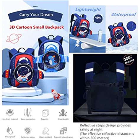 کوله پشتی کودک سرمه ای قرمز طرح سفینه فضانورد عکس قیمت خرید مشخصات