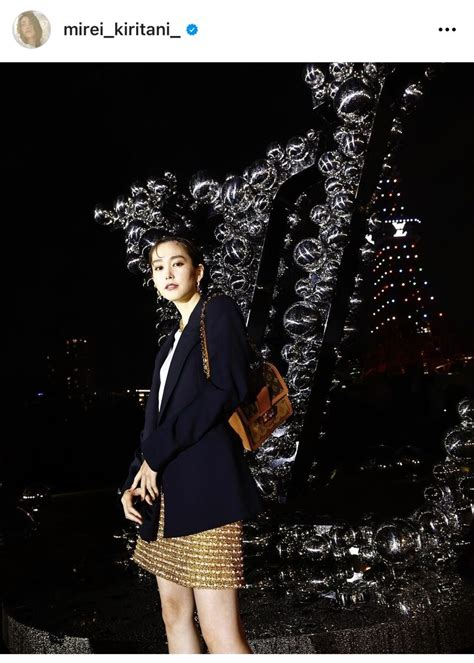写真・画像 1枚目 桐谷美玲、東京の夜にミニスカで登場！「イルミネーションも美玲ちゃんも輝いている」 Entapark（エンタパーク）