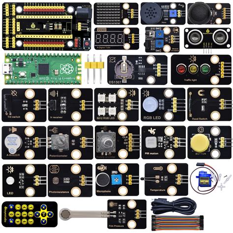 kit de capteur raspberry pi pico pico programmation python et arduino