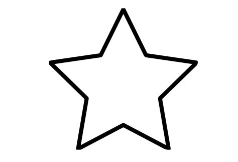 Звезда рисунок черно белый фото и картинки Abrakadabra Fun