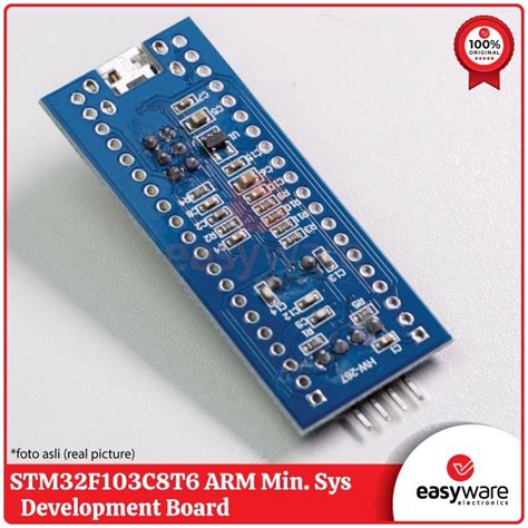 jual stm32f103c8t6 stm32f103 stm32 arm core board minimum system board jakarta barat