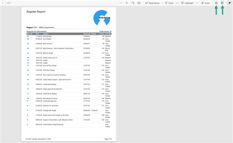 How To Print Rfi Report Via Inbox How To Print Rfi Report Via Inbox