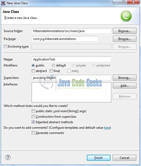 Hibernate Example Code Using Annotations Java Code Geeks