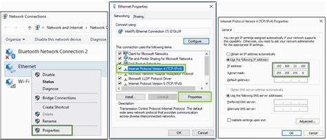 Configure The Pc Network Settings