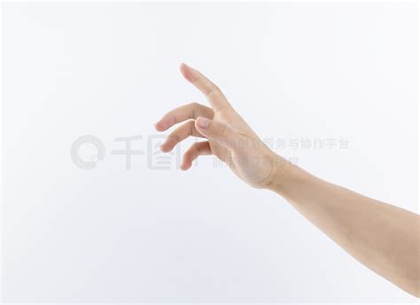 白背景高清图片 一只手的各种手势 人像图片免费下载 jpg格式 6852像素 编号69317598 千图网