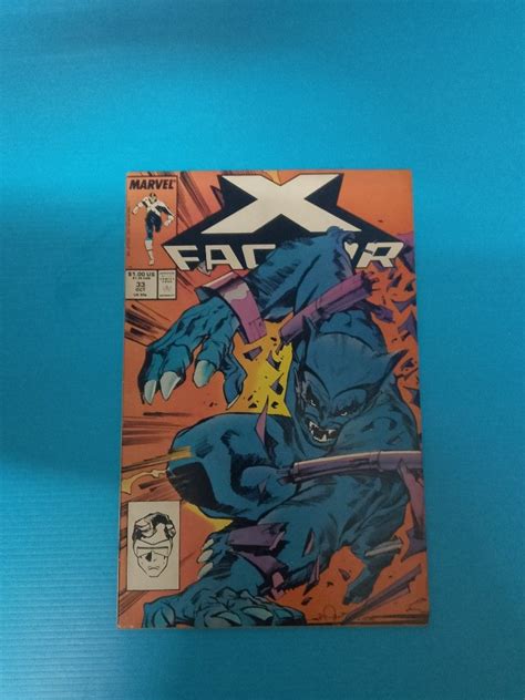 1st Full App Orphan Maker X Factor 33 Walter Simonson Cover Art Marvel Copper Age Issue