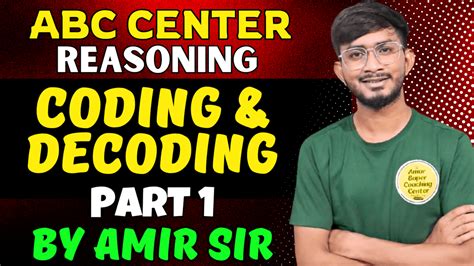 Class 1 Reasoning Coding And Decoding Part 1