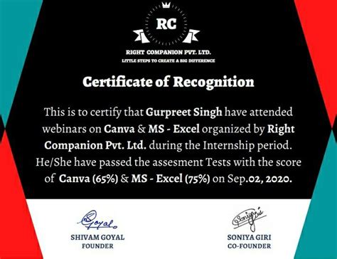 Gurpreet Singh On Linkedin Learnings Advanceexcel Canva