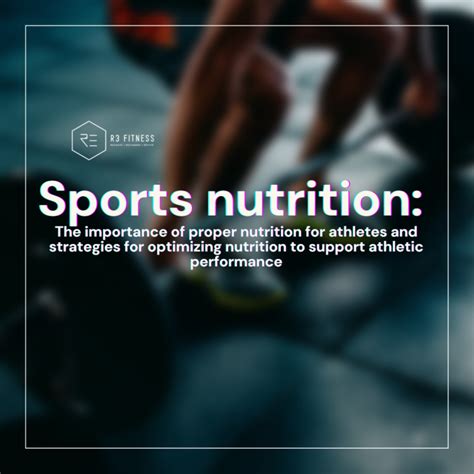 Sports Nutrition R3 Fitness