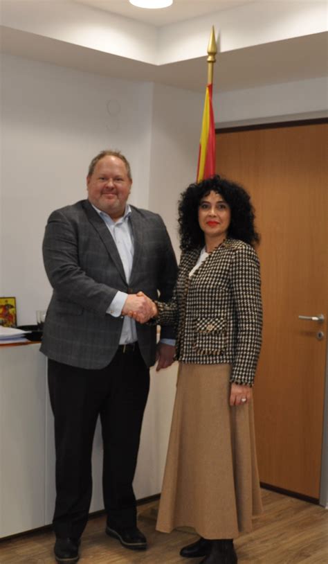 Заменик министерката за животна средина и просторно планирање Ане Лашкоска оствари средба со