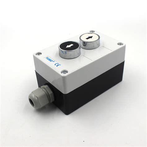 Lay Bp Button Box For Holes Position Up And Down Push Button Control Box China Push