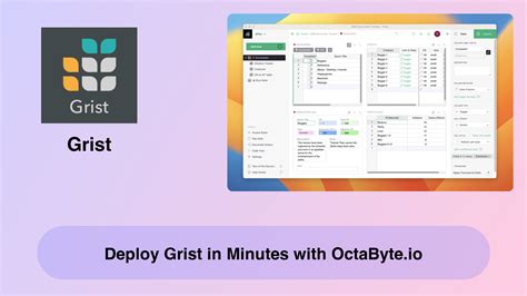 Deploy Grist In Minutes With Octabyte Blog Deploy Grist In Minutes With Octabyte Blog