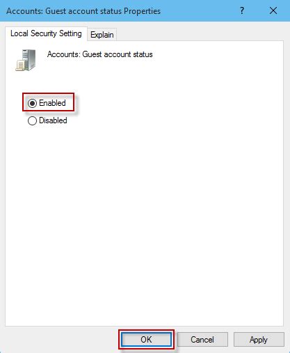Ways To Enable Disable Guest Account In Windows