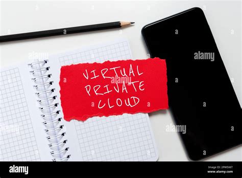 Conceptual Caption Virtual Private Cloud Business Concept Configurable Pool Of Shared Computing
