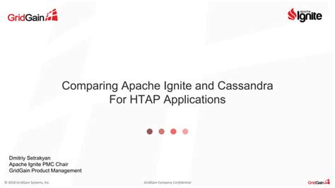 Comparing Apache Ignite And Cassandra For Hybrid Transactionalanalytical Processing Htap Pdf