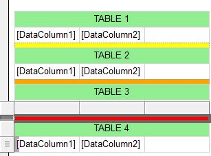 Whitespace Increases After Hiding Several Elements Rdlc Report Stack