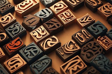 Premium Ai Image The Beauty Of Arabic Script