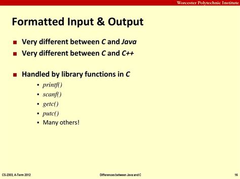 Differences Between Java And C Ppt Download