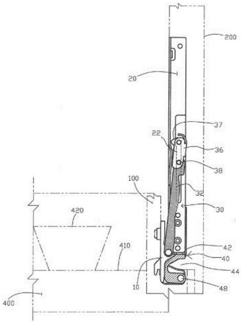 烤箱用门铰链的制作方法