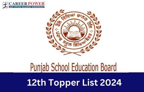 Pseb 12th Topper List 2024 Out Check Punjab Board 2 Toppers District Wise