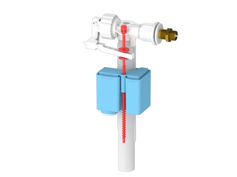 Странично пълнещ механизм за тоалетно казанче с месингов щуцер 3 8 НИКИПЛАСТ М