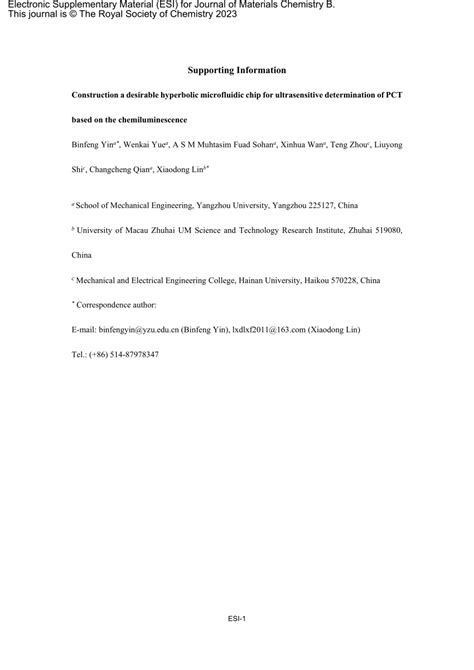 Pdf Construction A Desirable Hyperbolic Microfluidic Chip For Ultrasensitive Determination Of