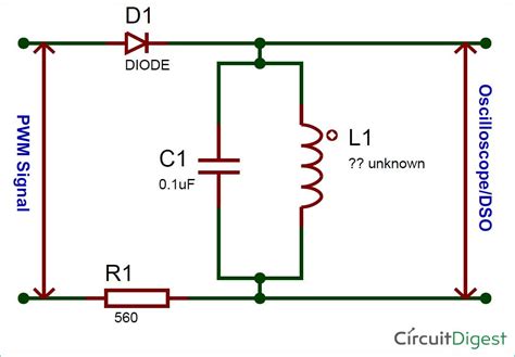 Circuit Diagram For Inductance And Capacitance Calculator Using