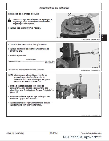 John Deere Series Front Drive Axles As Apl And Dana 750
