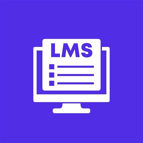 Premium Vector Lms Vector Icon Learning Management System Concept