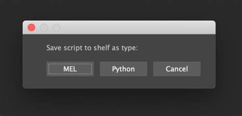 adding python scripts to the maya shelf john player