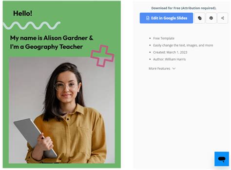 Teacher Portfolio Template
