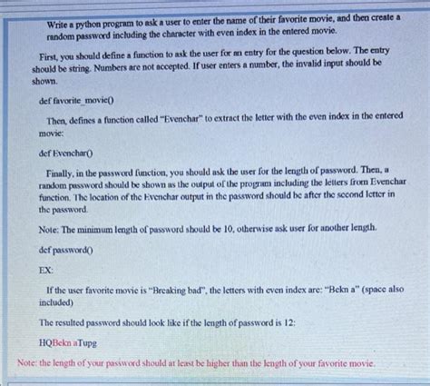 Solved Kindly Do It Quickly Please Use Python Only Also