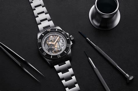 This Custom Skeleton Rolex Submariner Was Inspired By A Soccer Legend Maxim