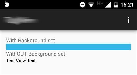 Java Android Custom View Background Covering View Content Stack