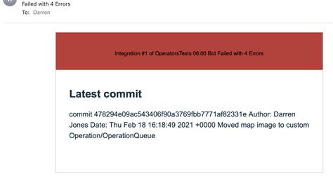 xcode server bot not sending email reports stack overflow