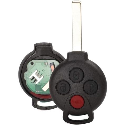 Clé Complète Avec Électronique À Programmer Pour Smart Roadster Forfour