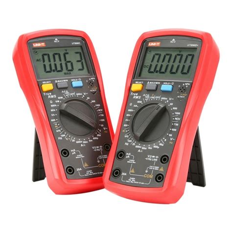 Uni T Digital Multimer Ut890c Ut890d 6000 Counts Manuális Frekvencia Hőmérséklet Feszültség