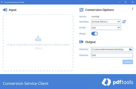conversion service on windows server pdftools developer documentation