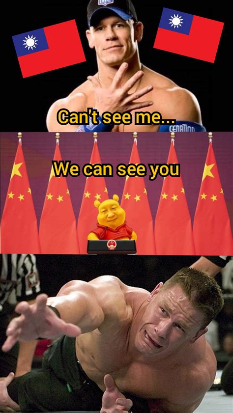 Sticker John Cena China Meme John Cena Wwe Pbff
