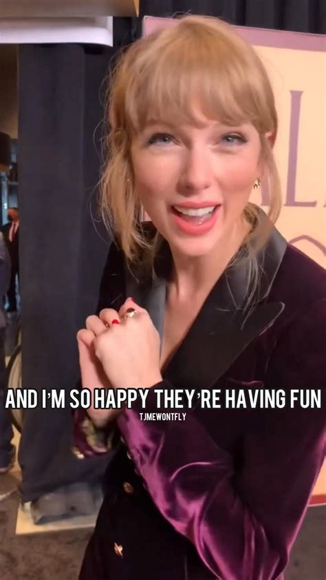 Taylor Swift Talking About Her Fans Artofit